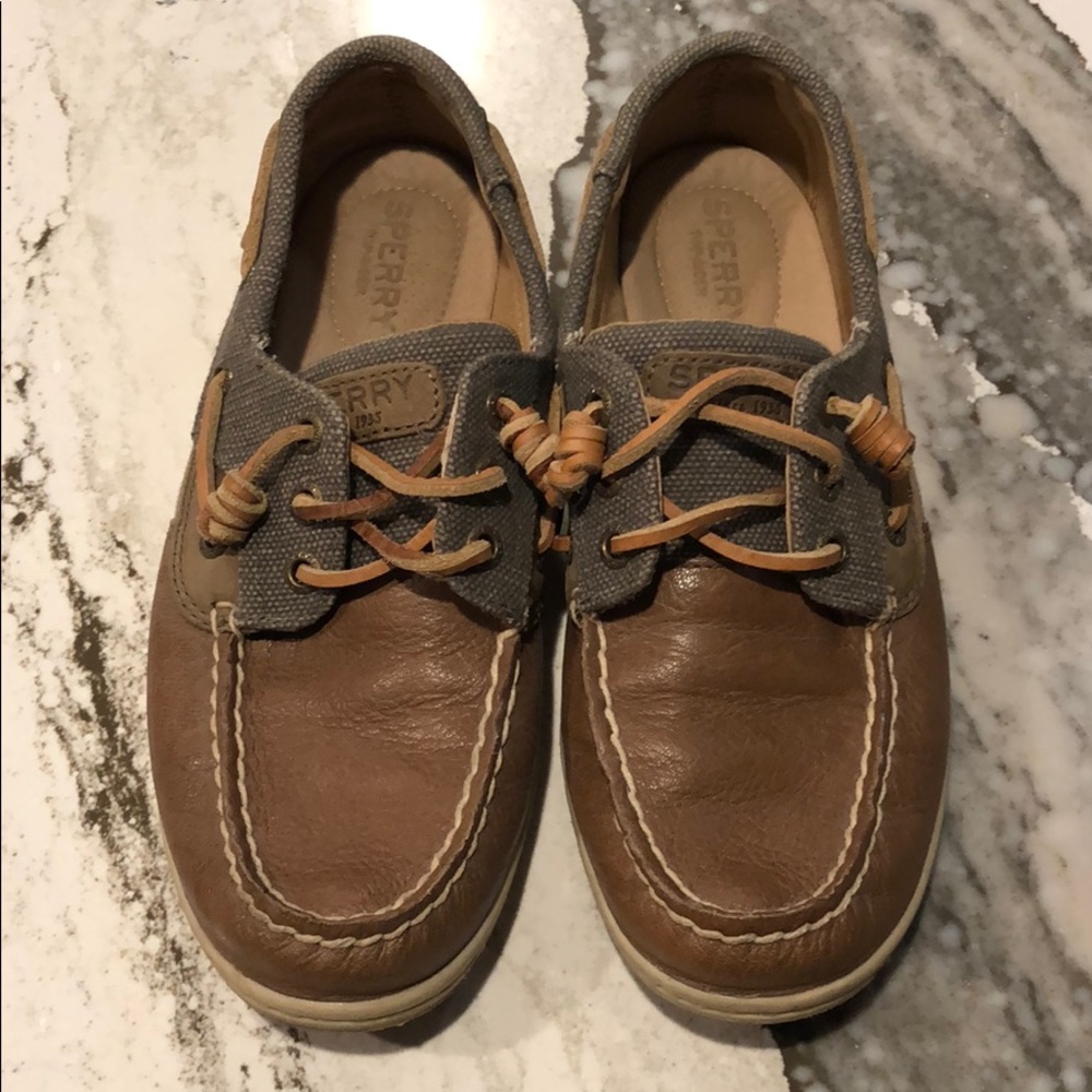 Sperry Leather Top Sider Boat Shoe - Gem